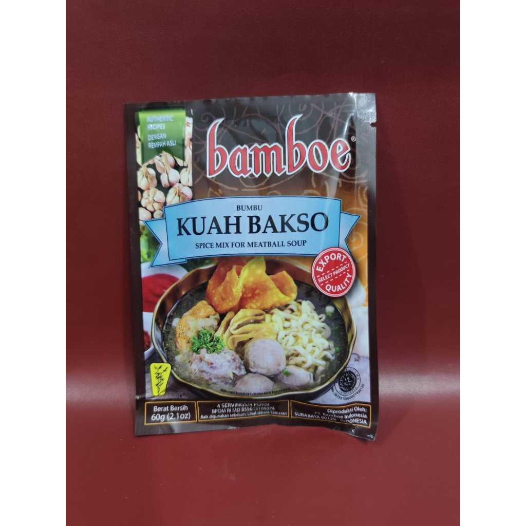 Jual Bamboe Bumbu Kuah Bakso 60gr | Shopee Indonesia