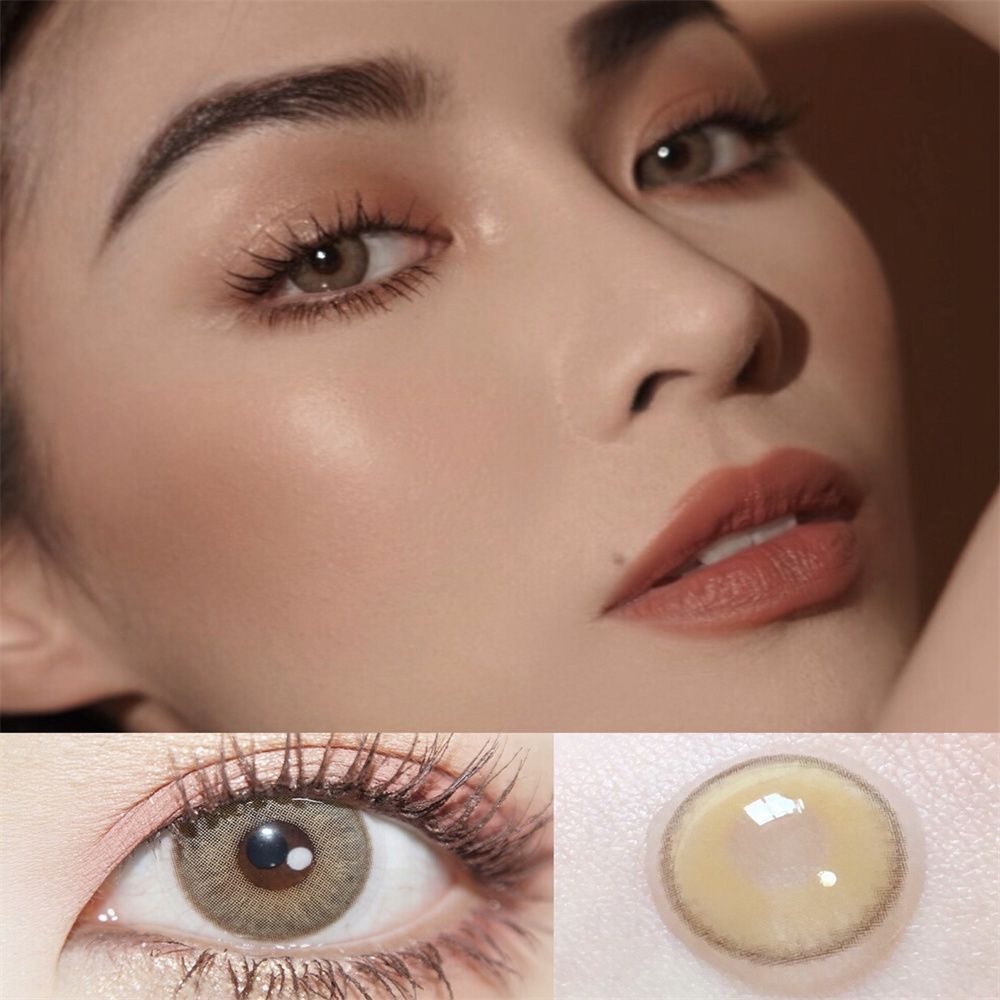 Jual soflens 14 mm brown Gaya Baru Terbaik 2 lembar soflens 14 mm ...
