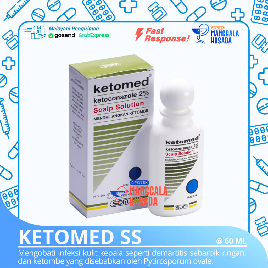 Jual KETOMED SS SHAMPOO @ 60 ML | Shopee Indonesia