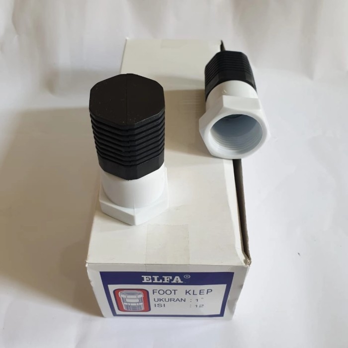 Jual Foot Klep / Foot Klep PVC / Foot Valve Elfa 1” Foot Klep / Foot ...