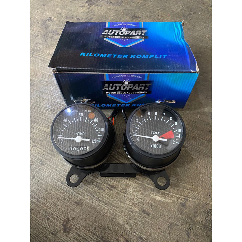 Jual Speedometer spedo meter cb 125 speedo set rpm cb 100 cb 125 import bagus set | Shopee Indonesia