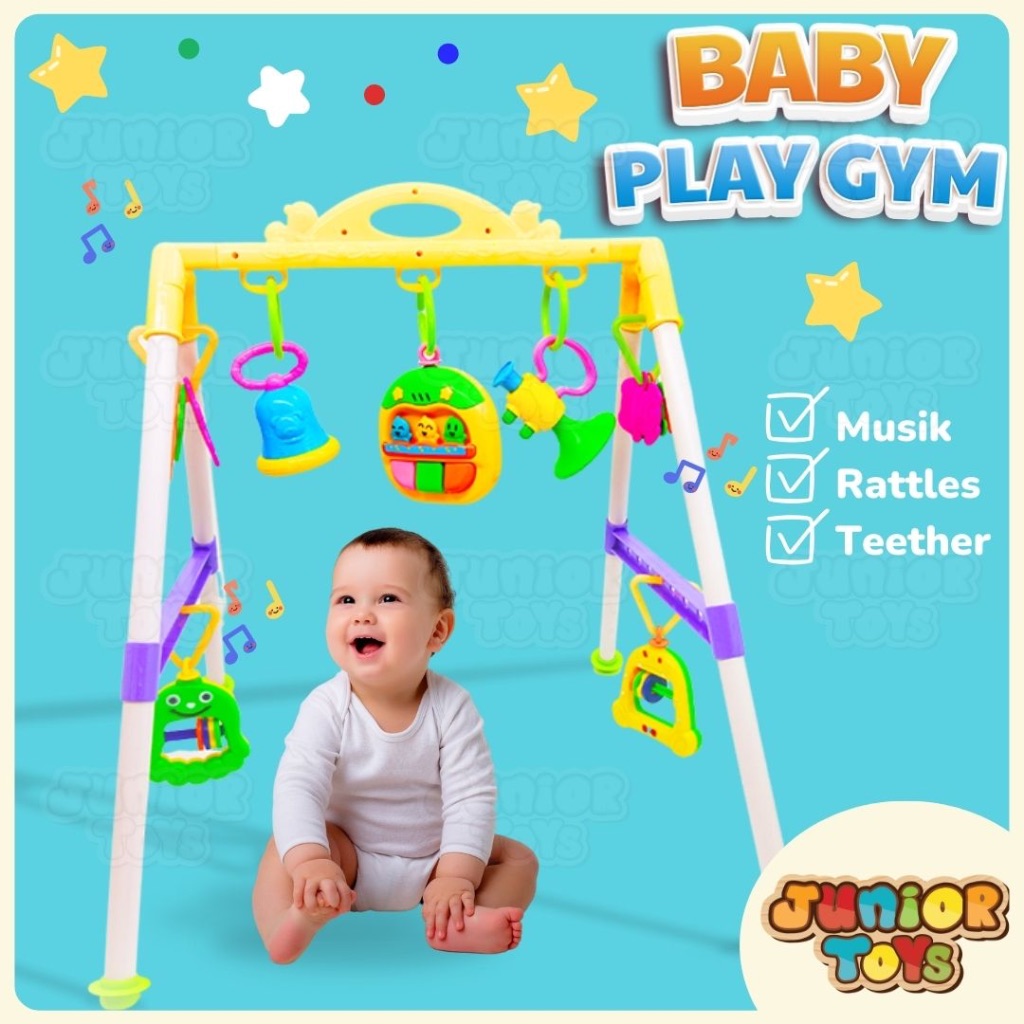 Jual Baby Play Gym Musik Mainan Bayi Olahraga Belajar Senam Gerak ...