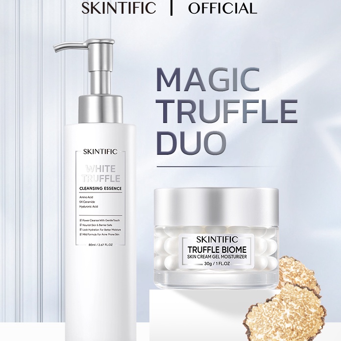 Jual TIPE EXQ935 SKINTIFIC Magic Truffle Duo Biome Skincare Set 2pcs ...