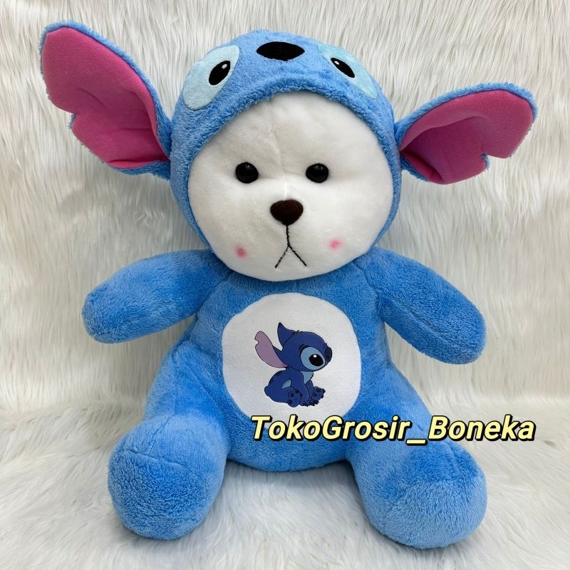 Jual Boneka Hoodie Bear Cosplay Kupluk Bertopi Viral Sanrio Lotso ...