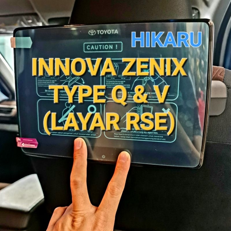 Jual INNOVA ZENIX G V Q HYBRID 2023 2024 2025 - Anti Gores Head Unit ...