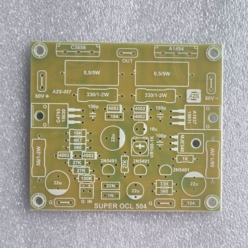 Jual PCB Power Amplifier SOCL 504 Fiber | Shopee Indonesia