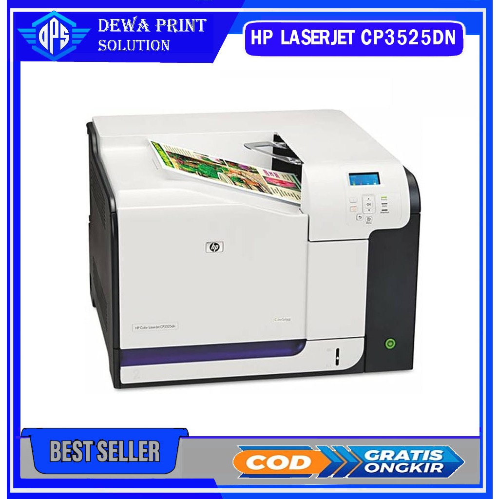Jual Printer HP Color LaserJet CP3525dn cp 3525 dn kualitas mantap | Shopee Indonesia