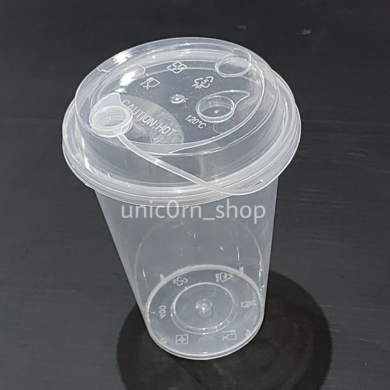 Jual Gelas Cup Injection 400ml+Tutup ( 25 pcs ) | Shopee Indonesia