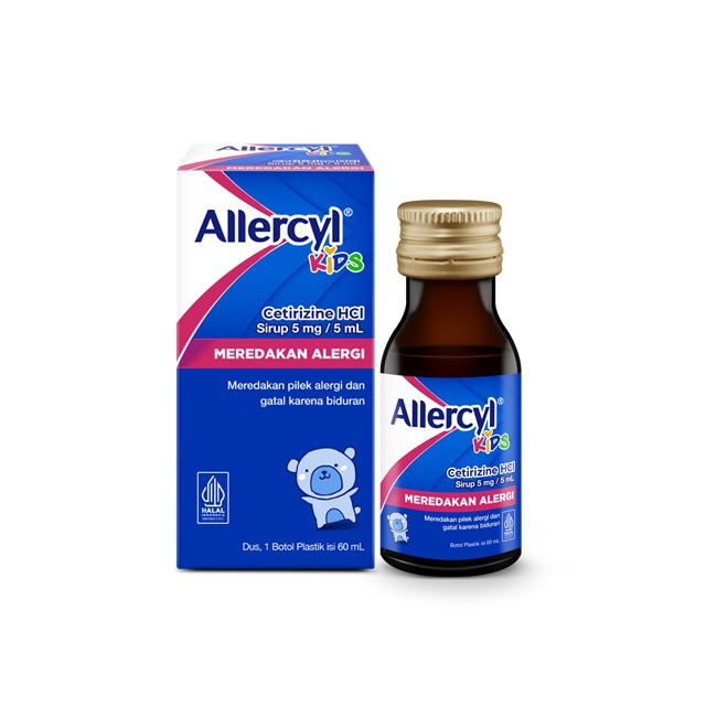 Jual ALLERCYL KIDS SIRUP 60 ML | Shopee Indonesia