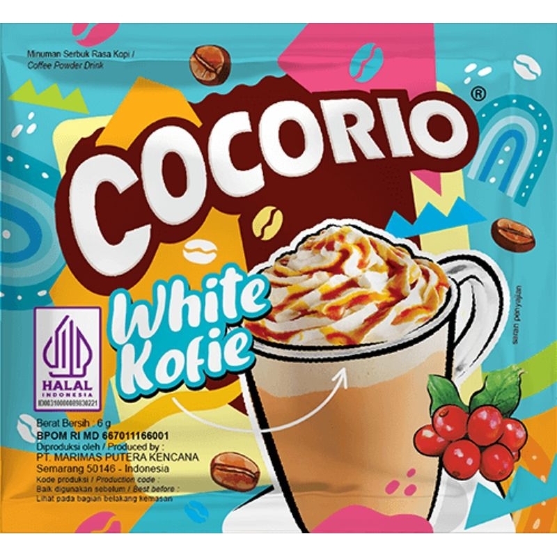 Jual COCORIO Minuman Serbuk Instan Cocorio Sachet Per Renceng @10 ...