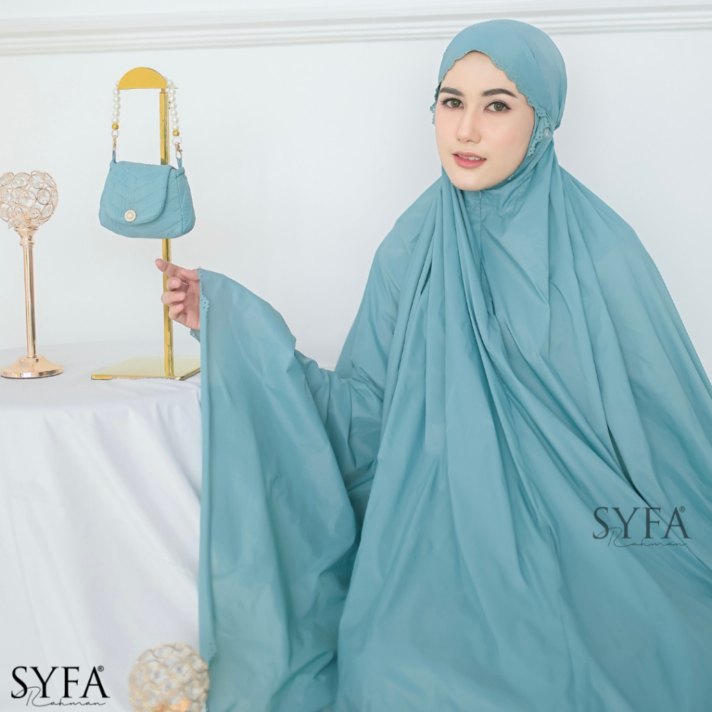 Jual Syfa Rahman - Mukena 2in1 Mini Travel Parasut Premium Korea Dewasa ...