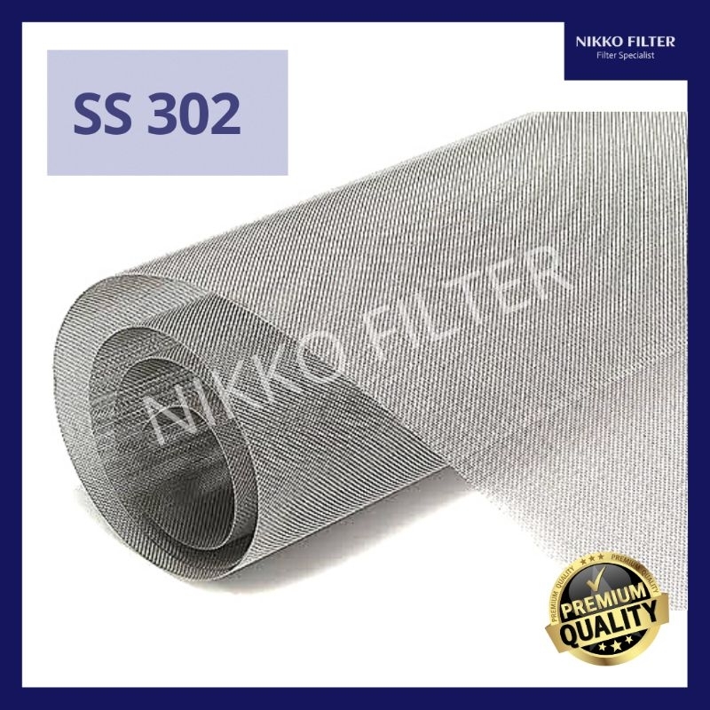 Jual Wire Mesh Ayakan SS 302 #80, 100, 120, 150, 180, 200, 250 | Shopee ...