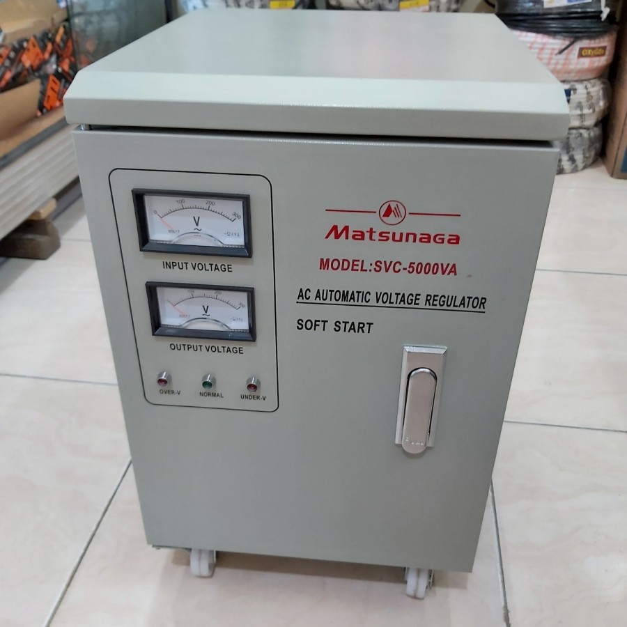 Jual Stabilizer listrik MATSUNAGA 5000wat 5000va 5000watt stavol ...