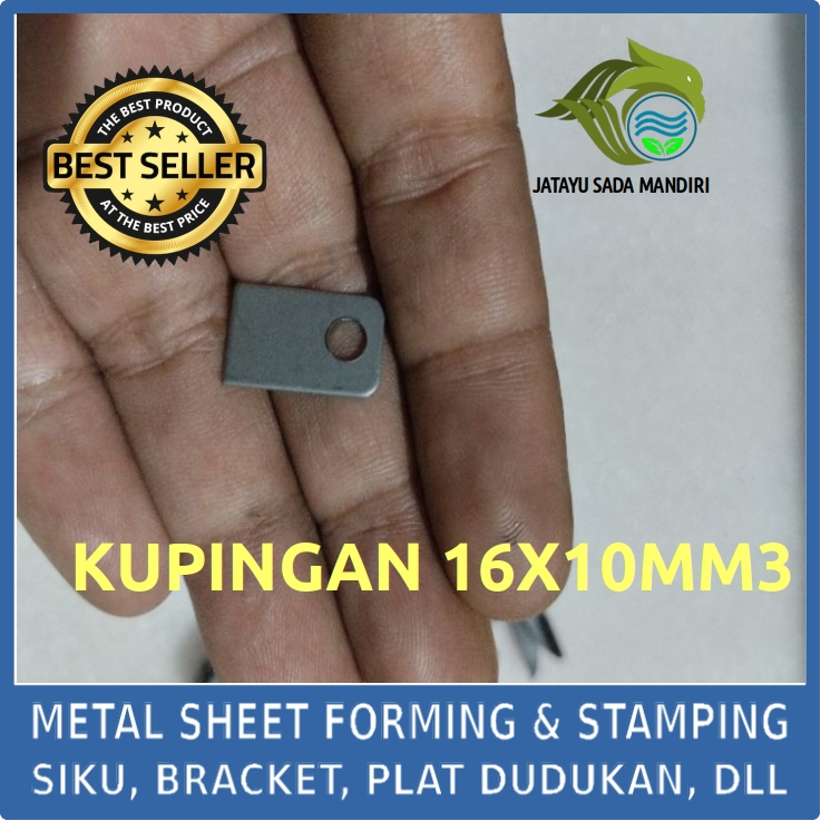 Jual Plat Bracket Kupingan 16 x 10 (mm) | Shopee Indonesia