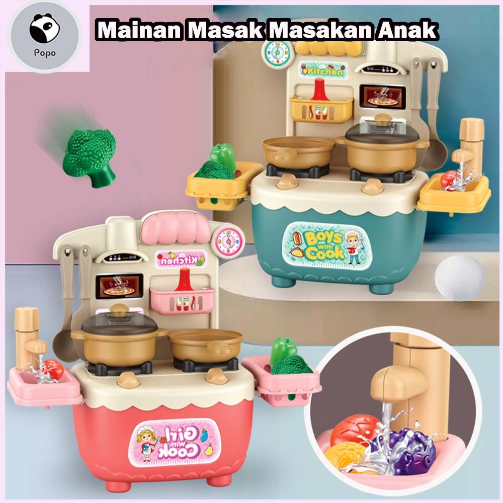 Jual Mainan Masak Masakan Anak Edukasi Dapur Dream Kitchen Set DIY ...
