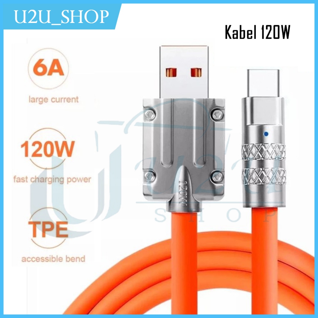 Jual Kabel Data 120W Fast Charging - Micro USB Lightning USB Type C Cable | Shopee Indonesia