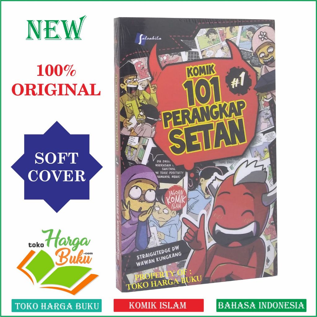 Jual Komik 101 Perangkap Setan JILID 1 Buku Anak Talbis Iblis Penerbit ...