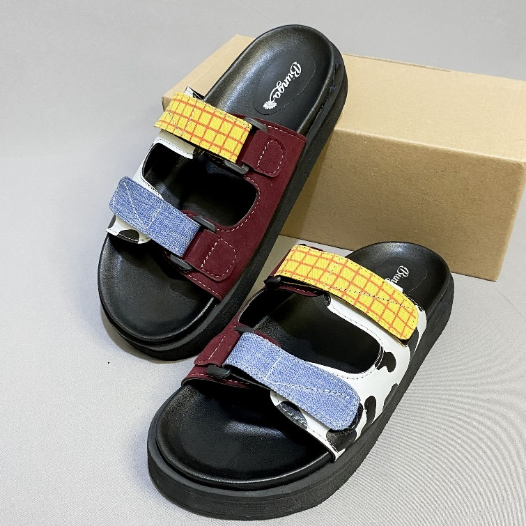 Jual Bunga Sandal Woody / Sandal birken / Sandal flat perempuan ...