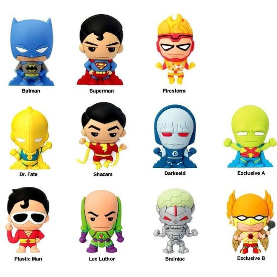 Jual Super Powers Collection 3D FIGURAL KEYRING Mystery Pack DC ...