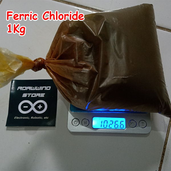 Jual Ferric Chloride FeCl3 Etching PCB Pelarut Ferri Klorida 1Kg ...