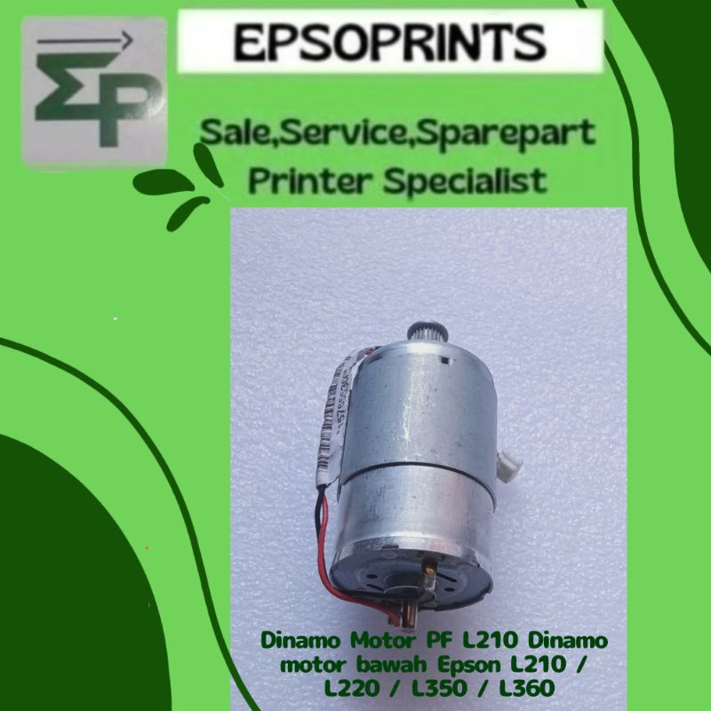 Jual Motor PF / Paper Feed ( Penarik Kertas) Dinamo motor bawah Epson ...