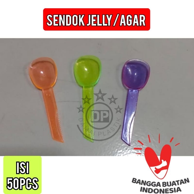 Jual Sendok Puding 50pcs Jelly Eskrim Murah STB Sendok Kecil Agar ...