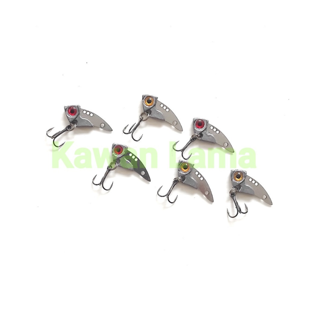 Jual Umpan HALF SOLID lure vibra sirip hiu umpan casting gabus HS Umpan ...