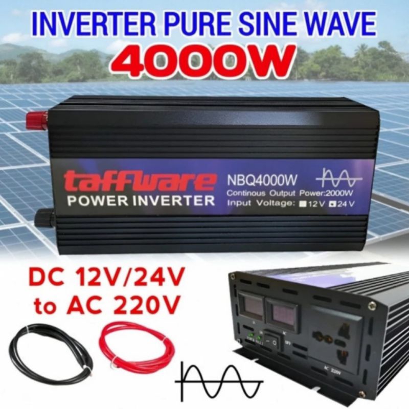 Jual GARANSI 1 TAHUN Power Inverter Mobil Pure Sine Wive 1000 2000 3000 ...