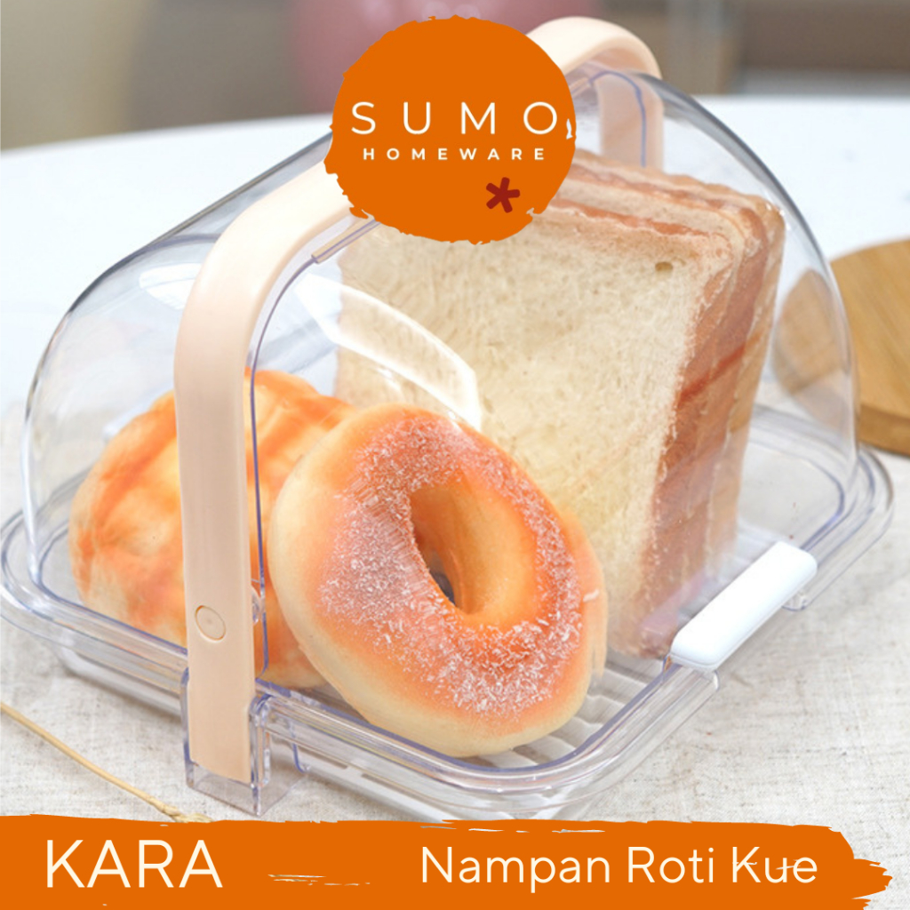Jual |SUMO| KARA Nampan Tutup Kue Dan Roti Minimalis Kotak Cake Tray ...