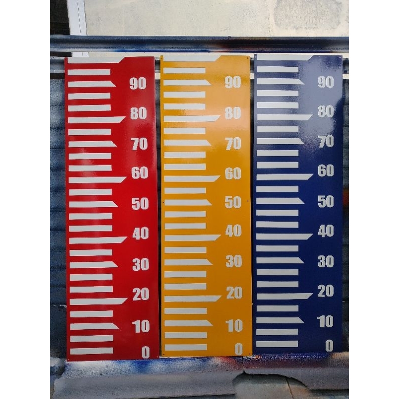 Jual peil scale alat ukur pernukaan air ( tampak lebar 30cm | Shopee ...