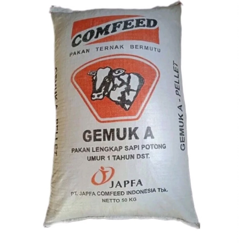 Jual Pur Pakan Kambing Sapi | pellet GEMUK A JAPFA 1Kg | Shopee Indonesia