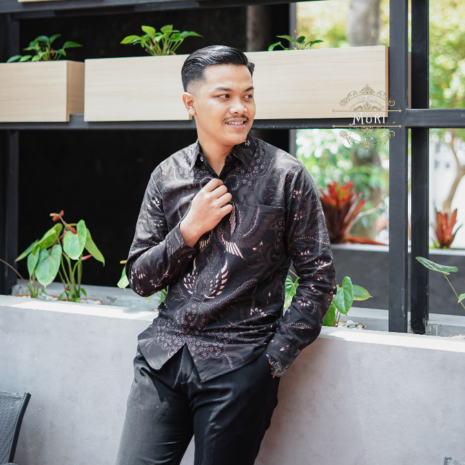 Jual ABINAWA Kemeja Batik Baju Batik Pria Katun Prima Lengan Panjang ...