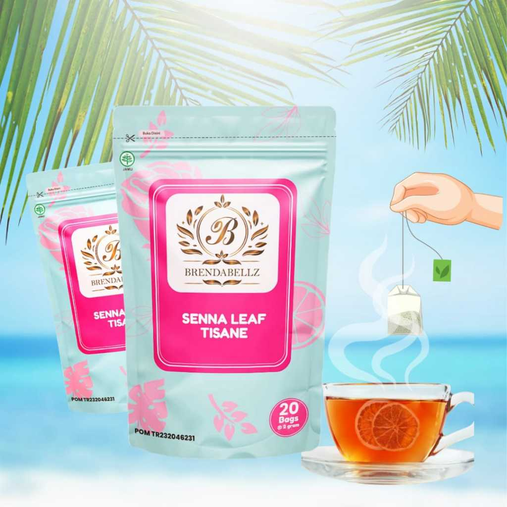 Jual BRENDABELLZ SENNA LEAF TISANE ,HERBAL TEA ,TEH DIET,TEH PELANGSING ...