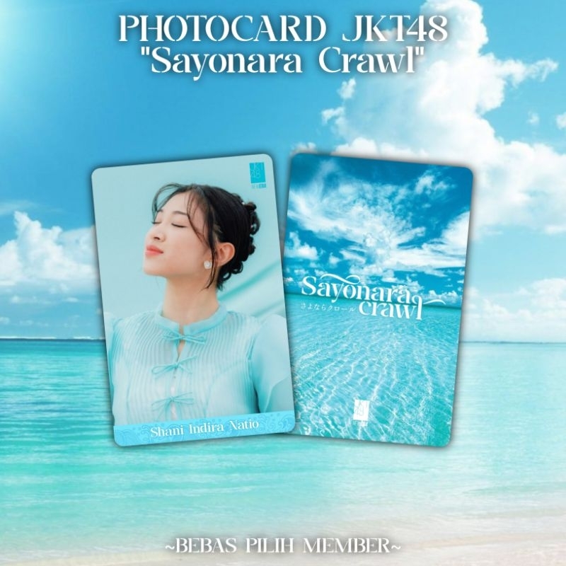 Jual Photocard PC JKT48 Sayonara Crawl Unofficial/Fanmade | Shopee ...