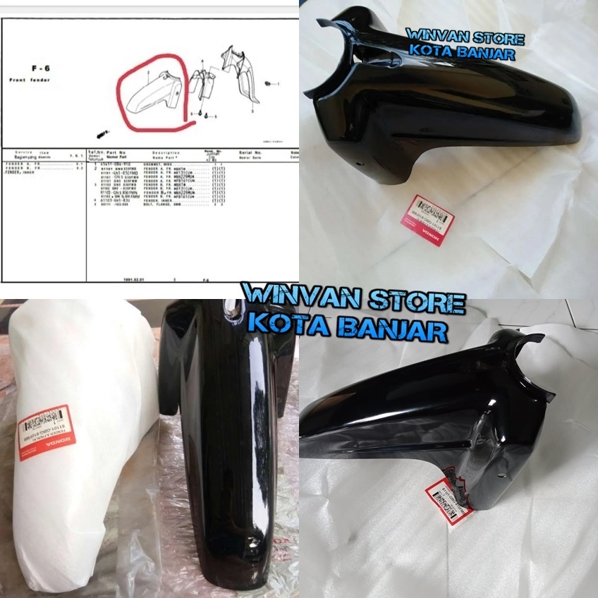 Jual slebor spakbor depan Astrea grand bulus sabit Legenda 1 Legenda 2 ...