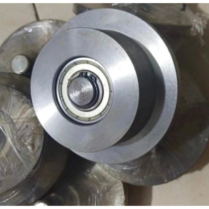 Jual Roda Lift Barang Besi Unp 80x40mm Rell Lift Bahan As Keras Double ...