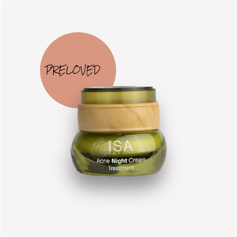 Jual ISA Beauty Acne Night Cream Treatment 20gr | Shopee Indonesia