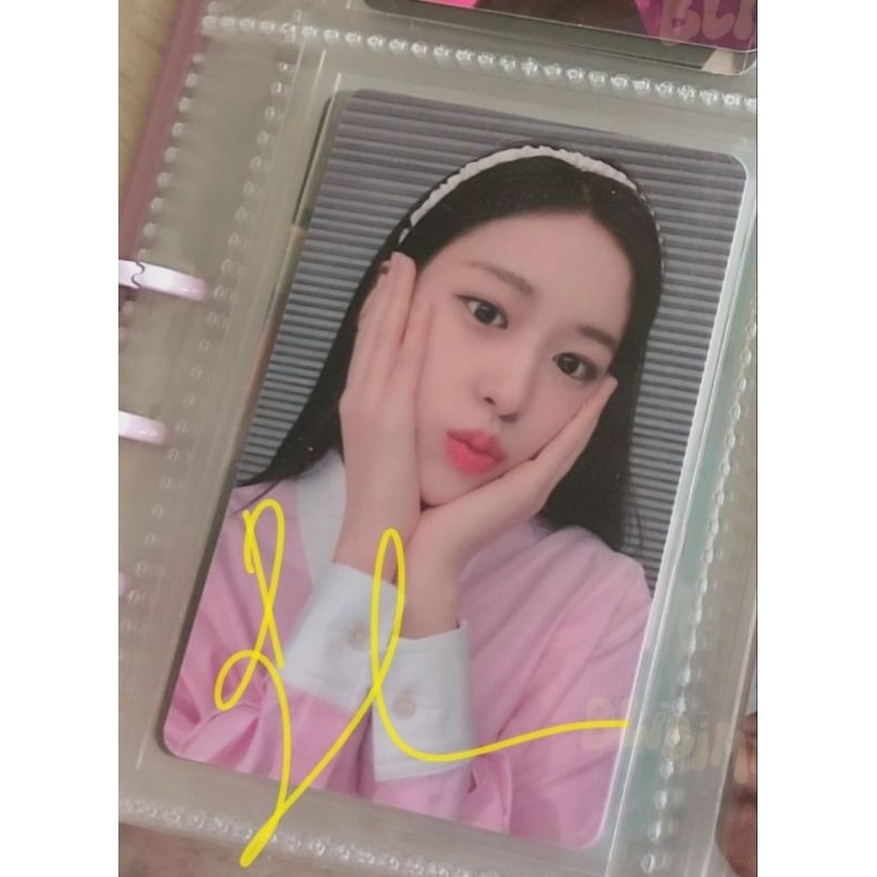 Jual PHOTOCARD YUJIN IVE SOUNDWAVE PINK | Shopee Indonesia