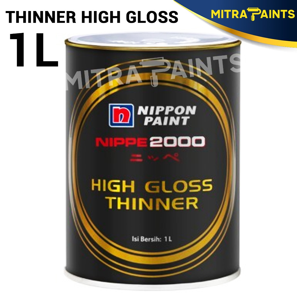 Jual THINNER NIPPE 2000 HIGH GLOSS 1 LITER / PELARUT CAT SOLVENT BASED THINNER ACRYLIC NC NIPPON ...