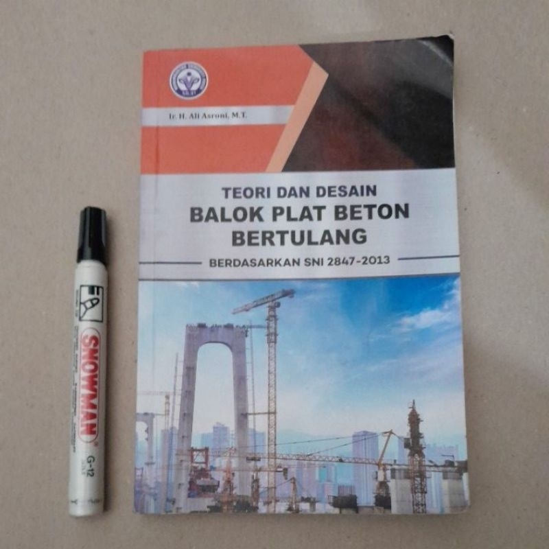 Jual Buku Teori Dan Desain Balok Plat Beton Bertulang Berdasarkan SNI ...