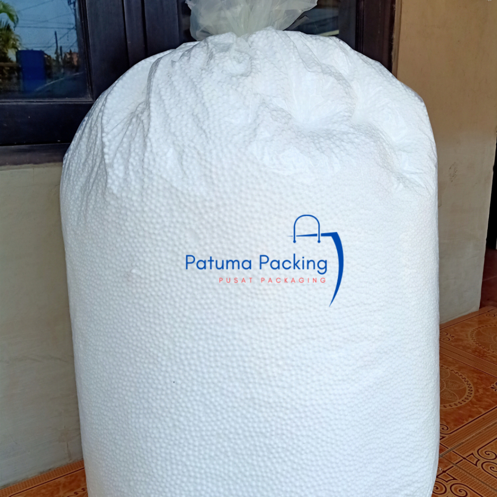 Jual 1 Kg Gabus Butiran / Butir Styrofoam / Bola Salju Warna Putih ...