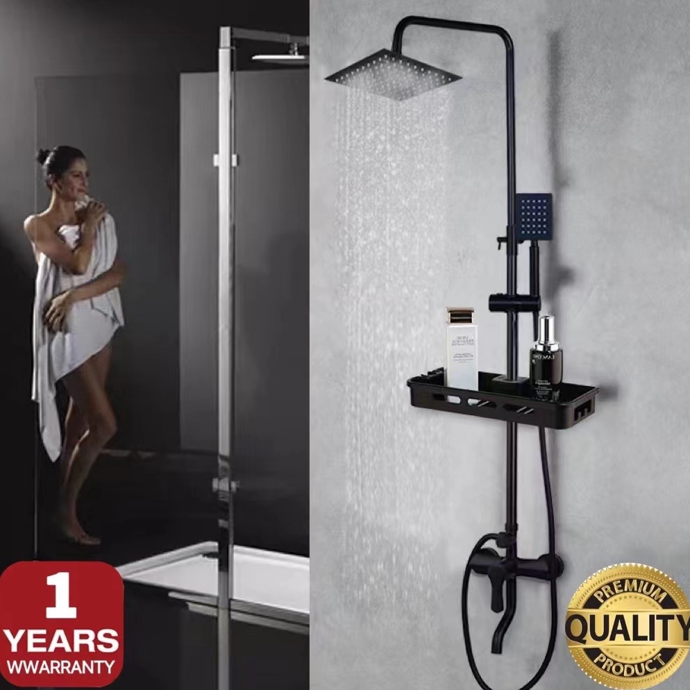 Jual Harga Termurah.. SUS304 Shower Tiang HitamShower Column Shower ...