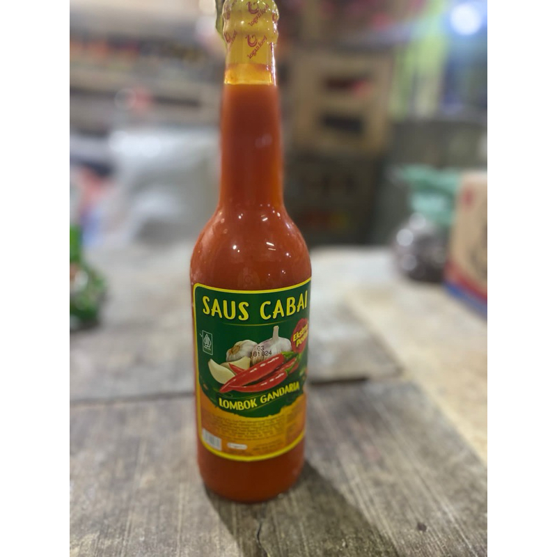 Jual Lombok Gandaria Saus Cabai Botol kaca 600ml / repack botol plastik ...