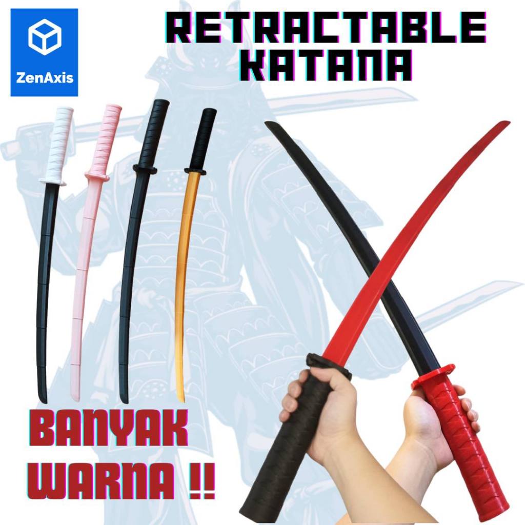 Jual Fidget Retractable Katana decompression Toy EDC | Mainan Katana ...