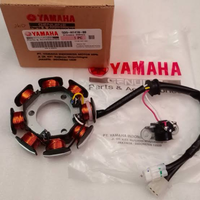 Jual SPULL STATOR ASSY VEGA ZR ORIGINAL YAMAHA (5D9-H1410-00) | Shopee Indonesia