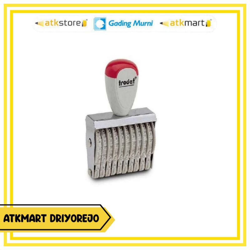 Jual TRODAT STEMPEL ANGKA 10DIGIT 15510 | Shopee Indonesia