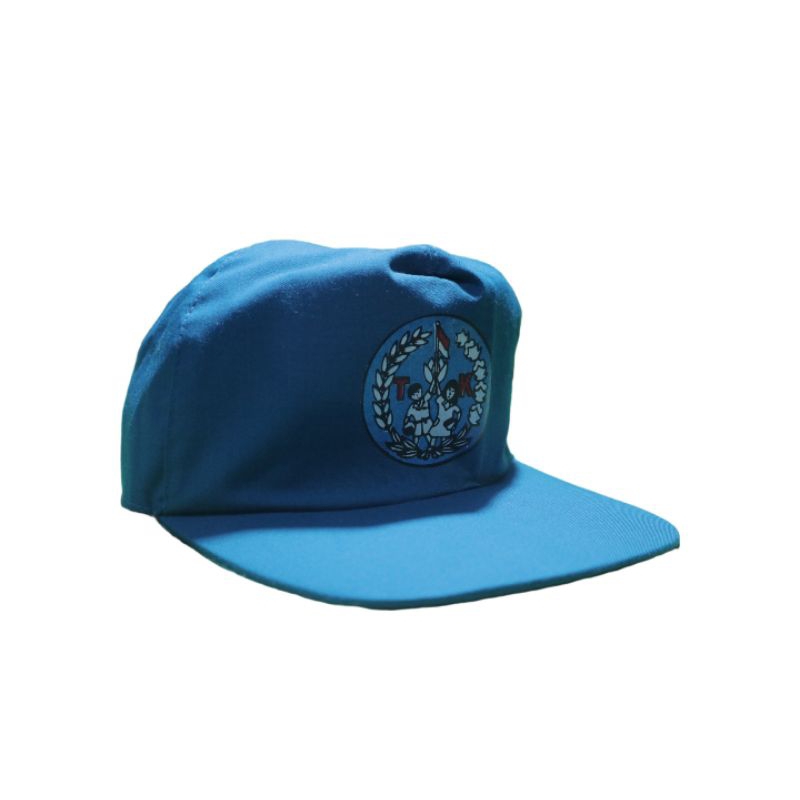 Jual TOPI TK BIRU TURKIS / BIRU PAN BAHAN FAMATEX UNTUK CEWE/ COWO ...