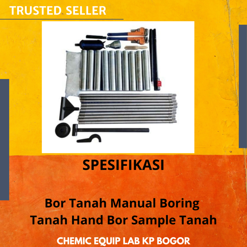 Jual Bor Tanah Manual Boring Tanah Hand Bor Sample Tanah | Shopee Indonesia