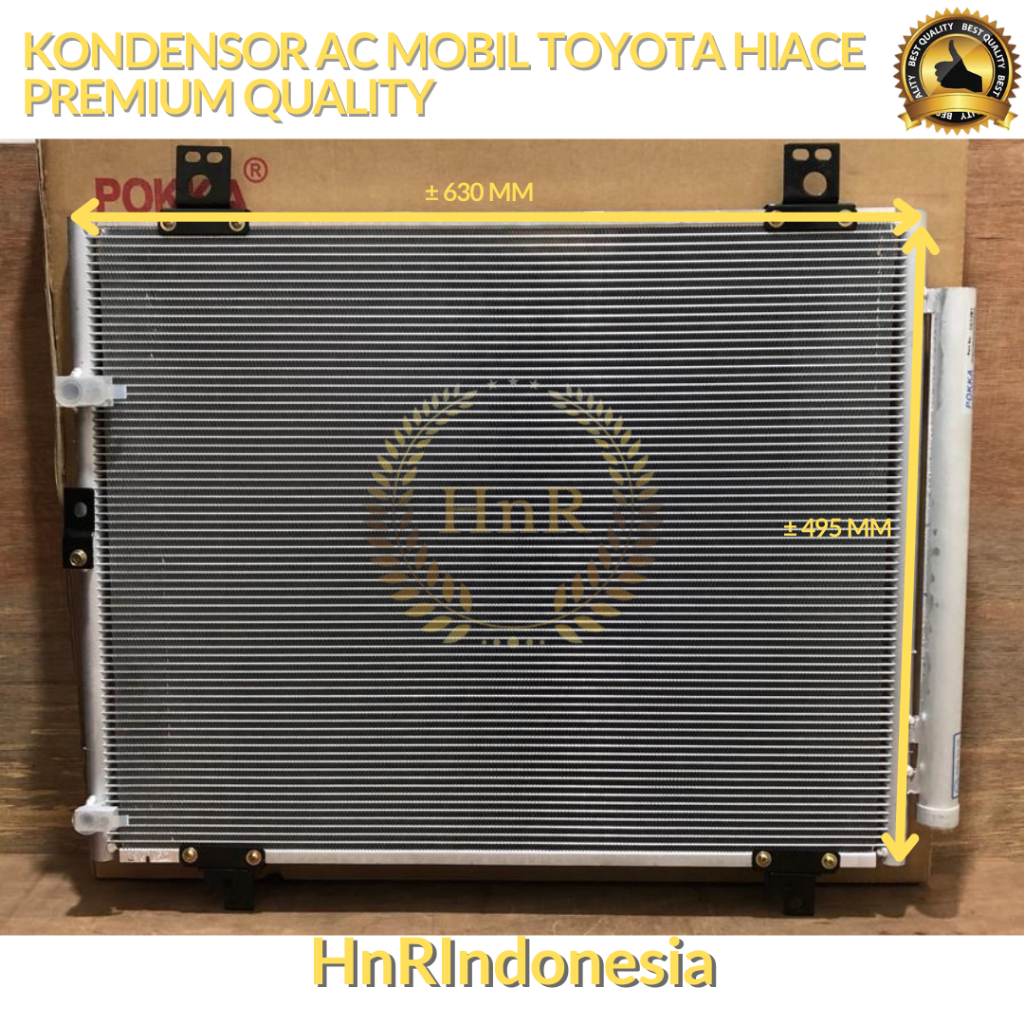 Jual Kondensor AC Mobil Toyota Hiace CONDENSOR PREMIUM QUALITY | Shopee ...