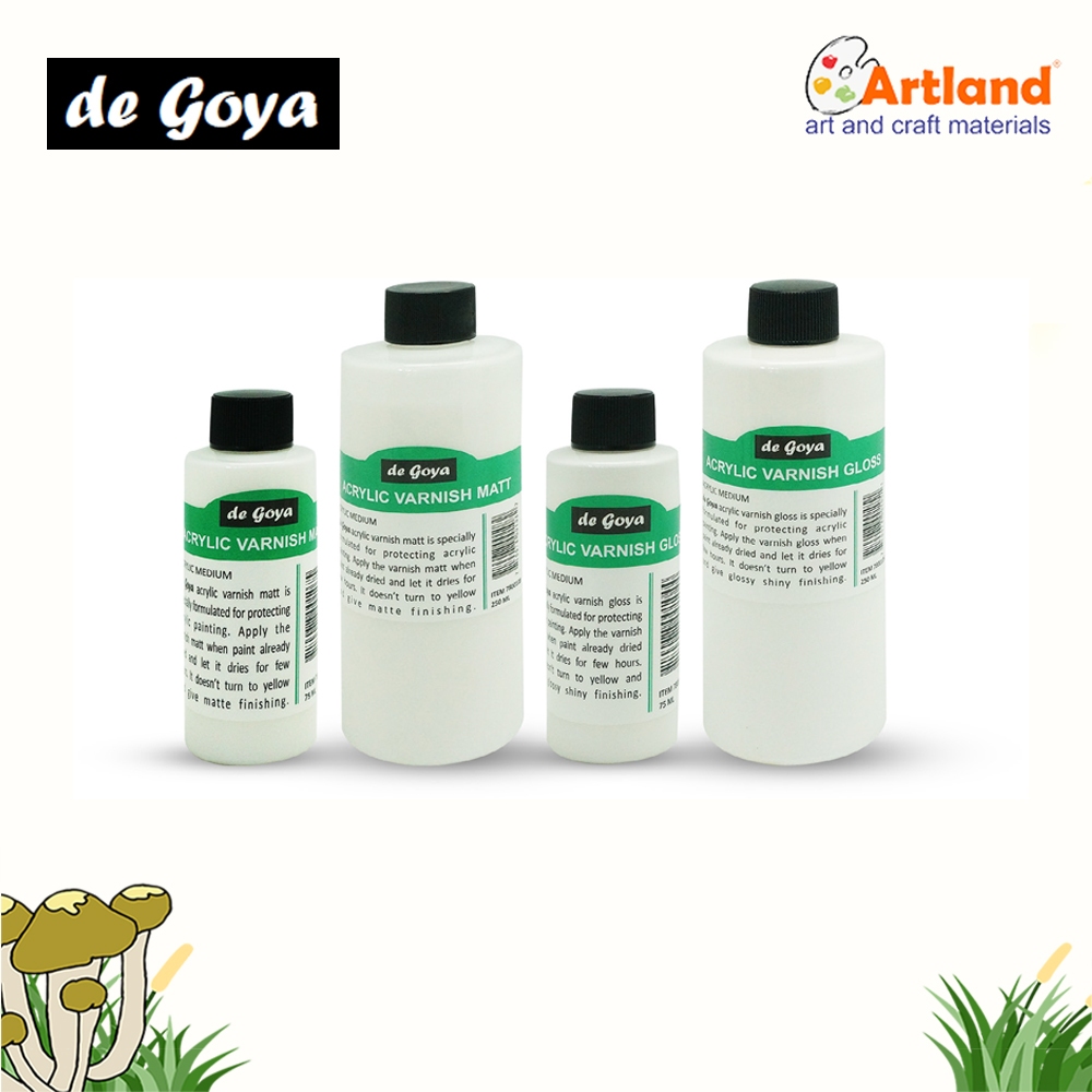 Jual De Goya Acrylic Varnish Pelapis Cat Lukis | Shopee Indonesia